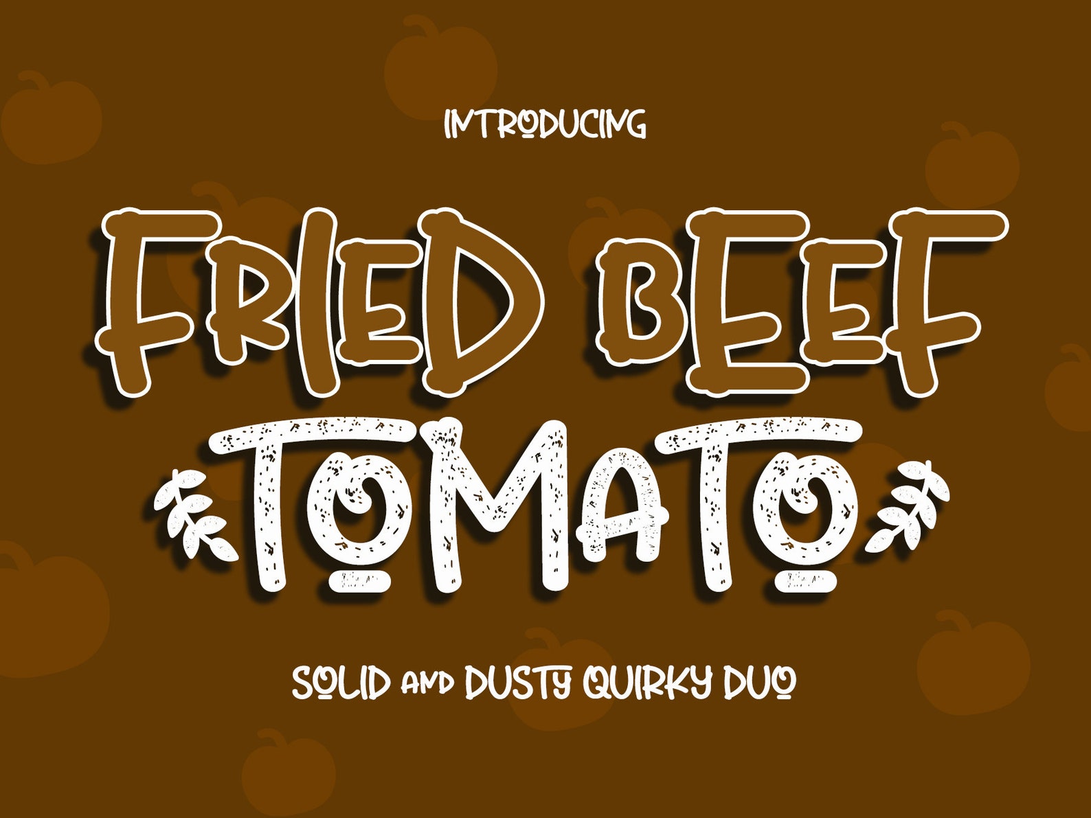 Fried Beef Tomato Font Handwritten Font Rough Font - Etsy
