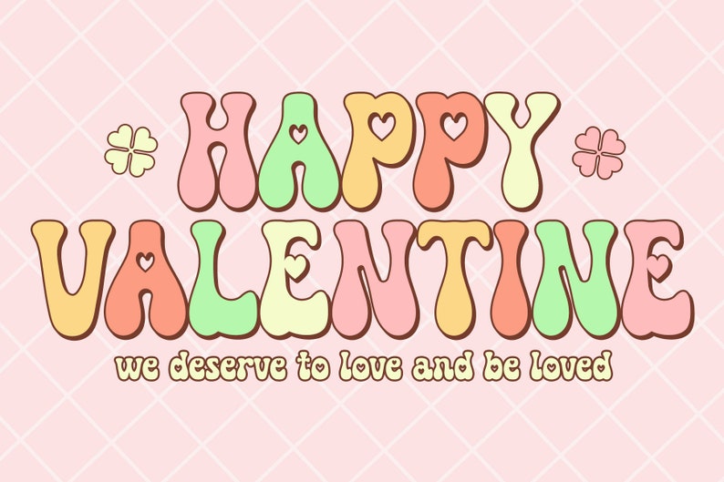 Retro Honey Font, Retro Font, Valentines Font, Vintage Font, Heart Font ...