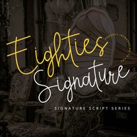 Rosemary Font, Signature Font, Handwritten Font, Script Font, Single ...