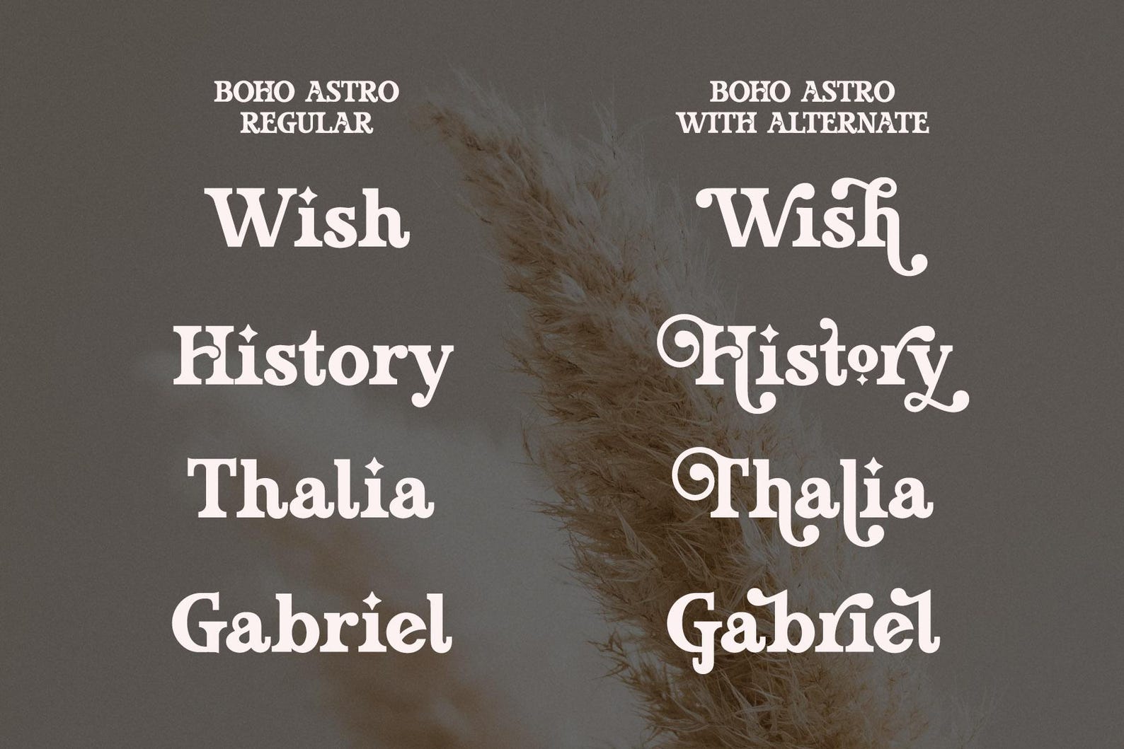 Boho Astro Font, Slab Serif Font, Retro Font, Vintage Font, Bold Font ...