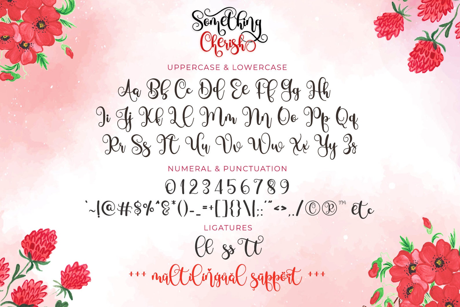 Something Cherish Handwritten Script Font Bouncy Font - Etsy