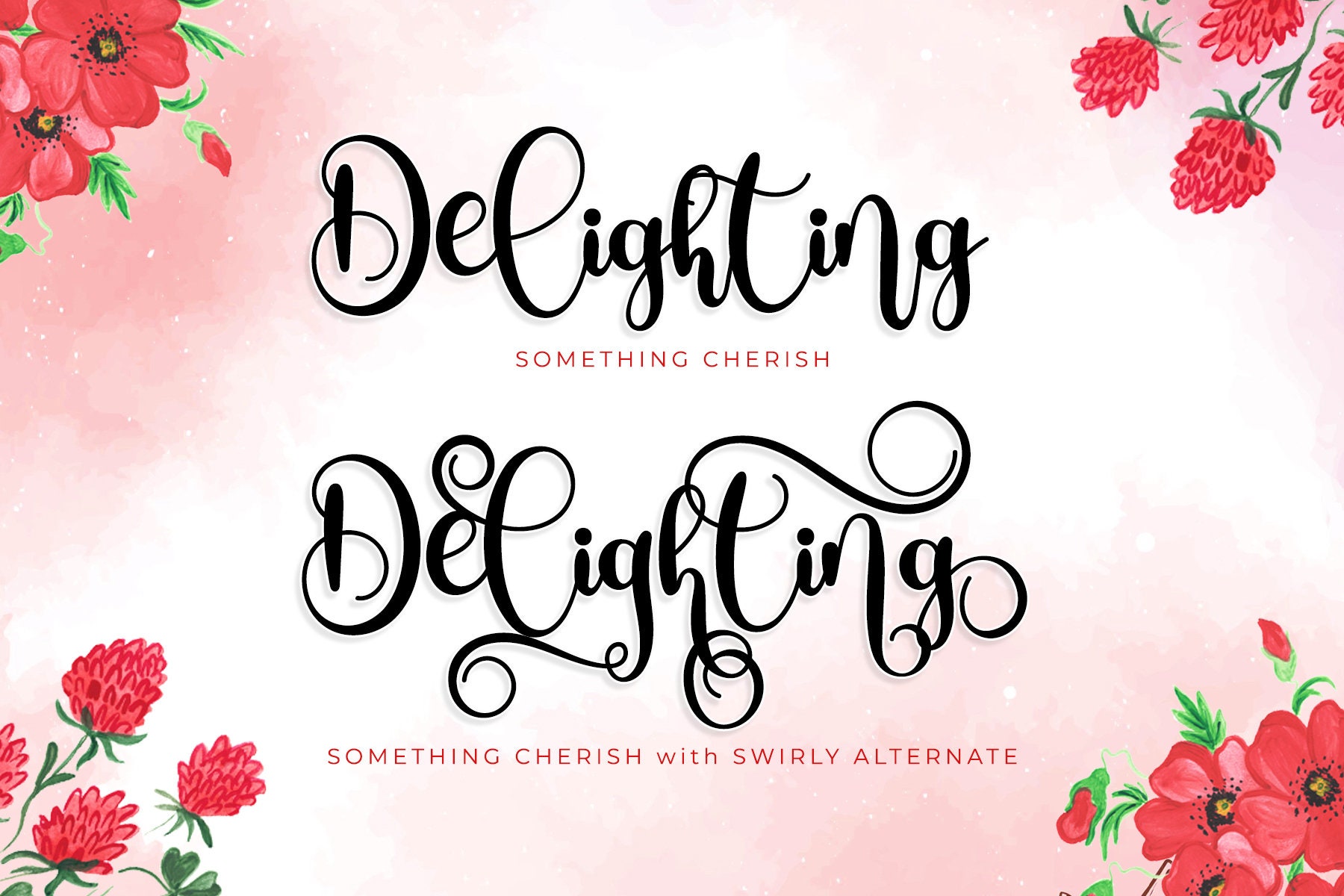 Something Cherish Handwritten Script Font Bouncy Font - Etsy