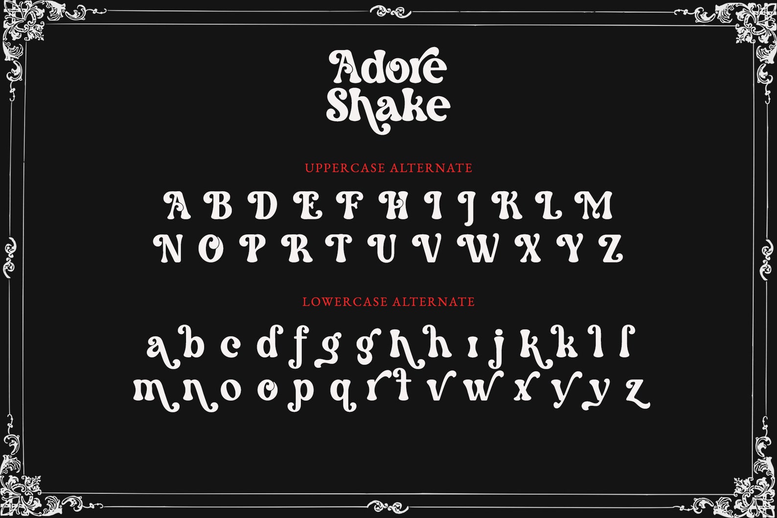 Adore Shake Font, Serif Font, Retro Font, Vintage Font, Modern Font ...