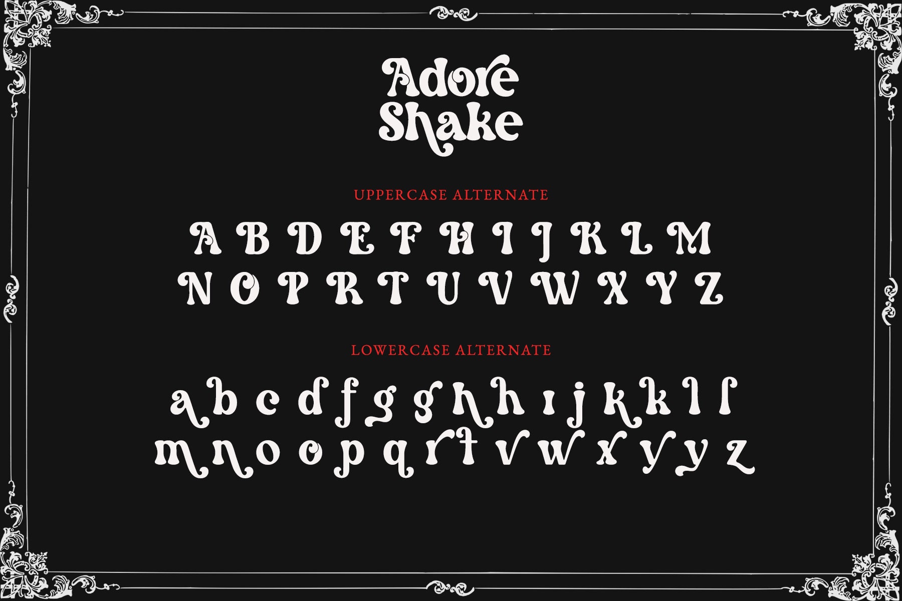 Adore Shake Font, Serif Font, Retro Font, Vintage Font, Modern Font ...