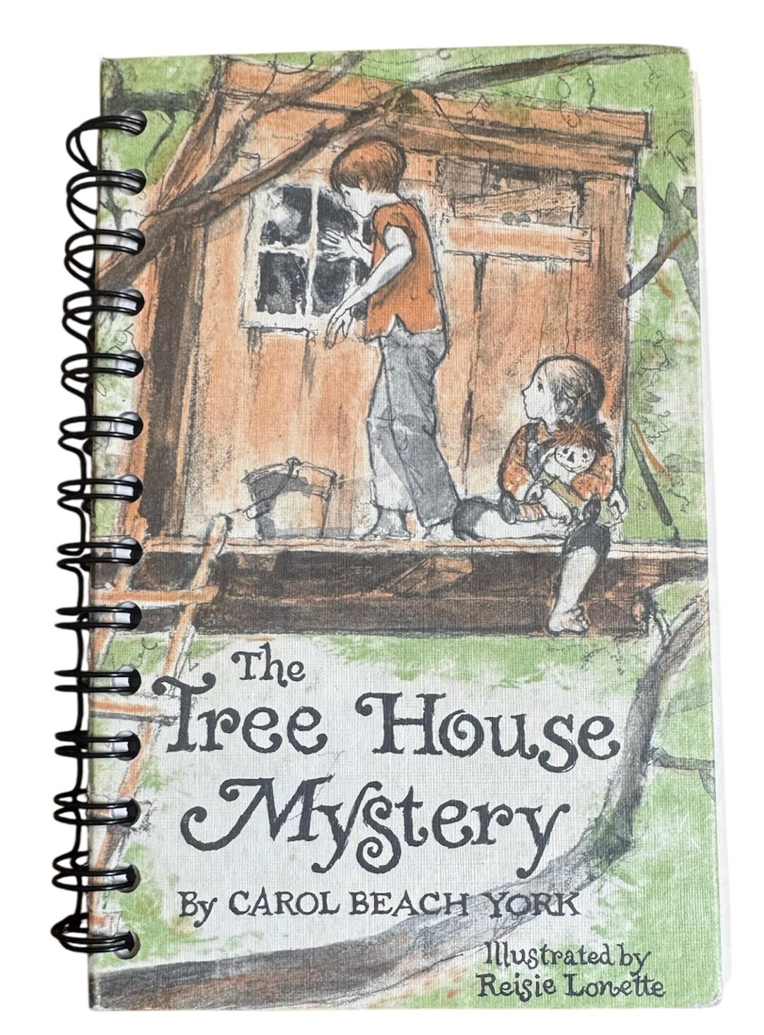Tree House Mystery - Handmade Blank Notebook, Sketchbook, Journal ...
