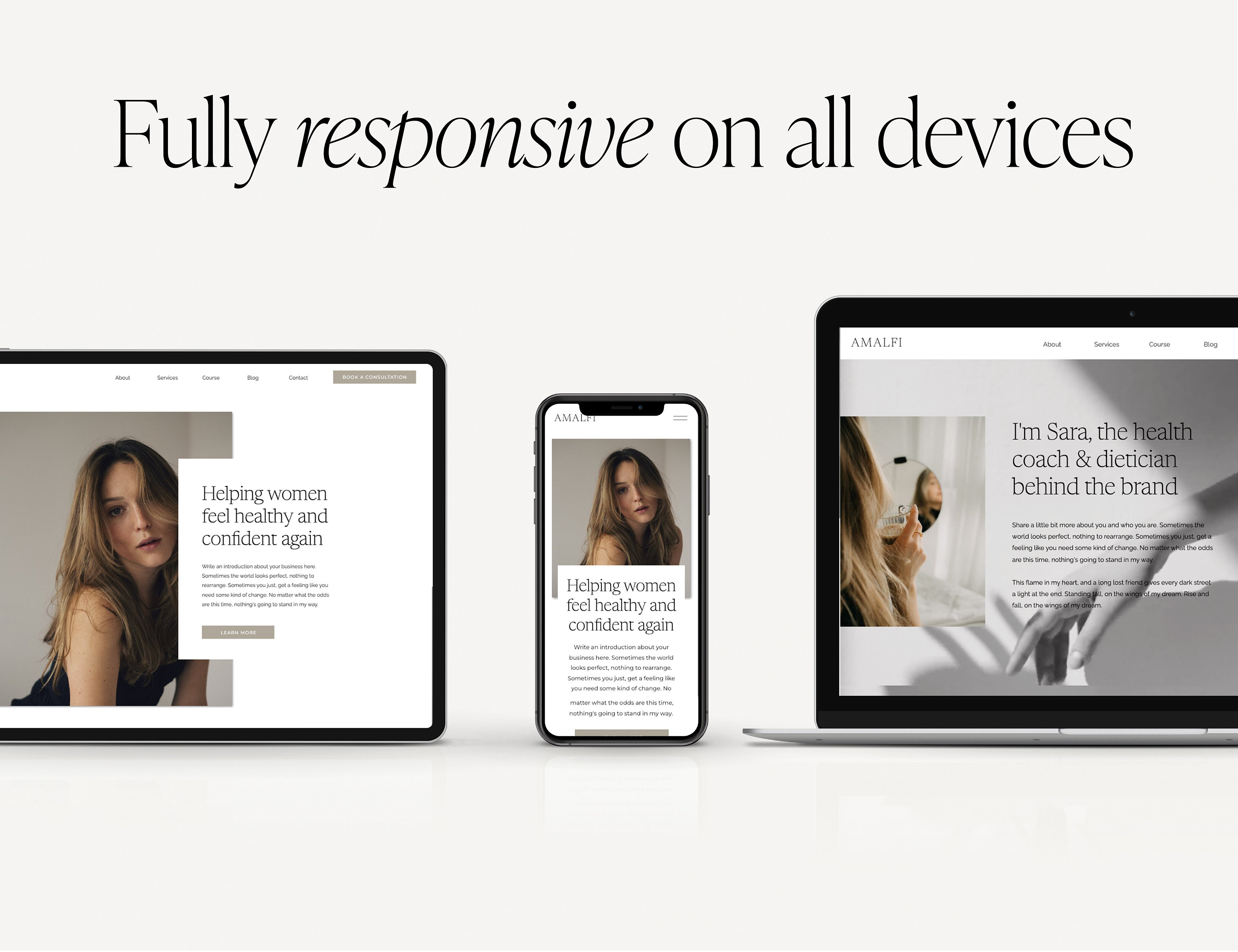 Showit Template Showit Template For Coaches Showit Website With Sales