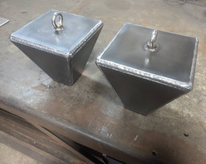 Welded steel pyramid anchors 1535 - Etsy Österreich