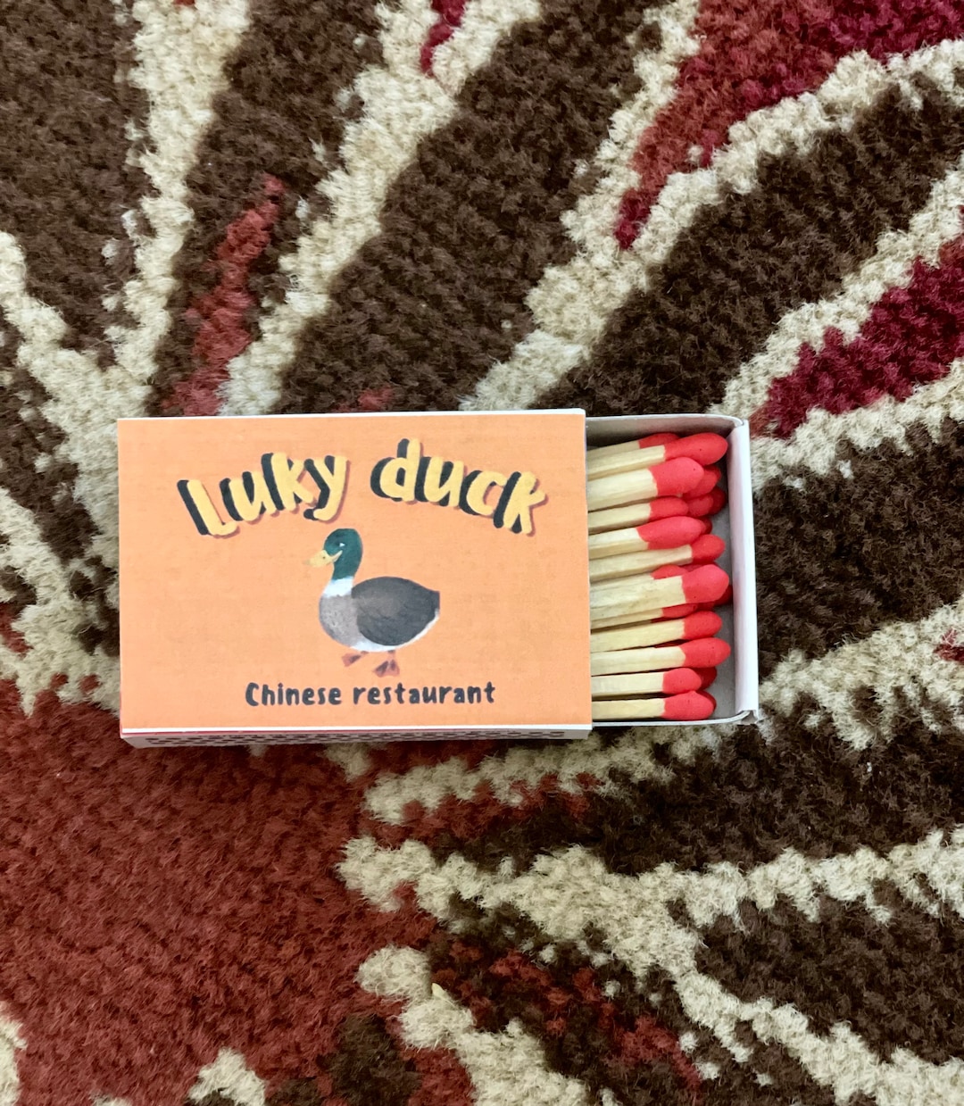 Lucky Duck Matches - Etsy UK
