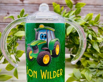 Tractor Sippy Cup Png - Etsy