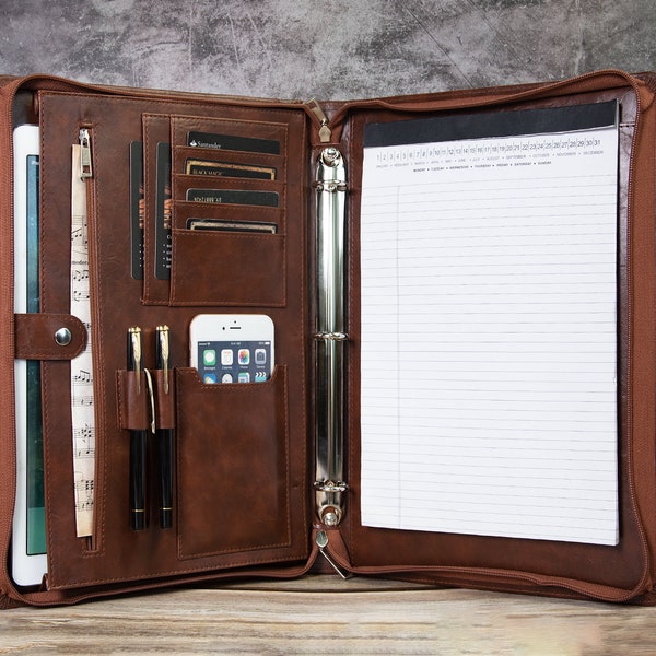 Leather Folder - Etsy