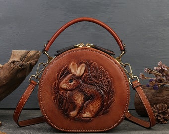 Leather Rabbit Bag - Etsy