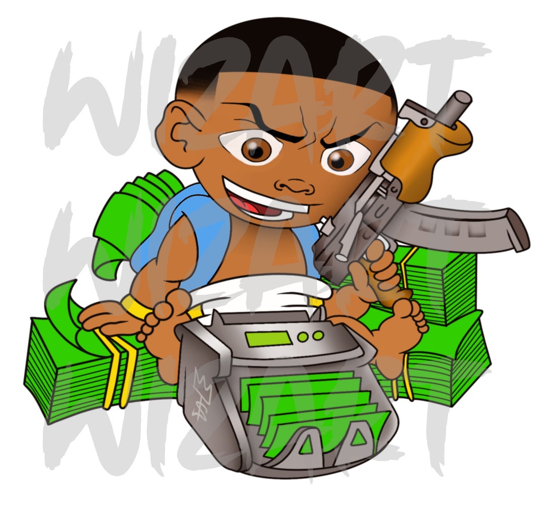 Cartoon Hood Png Cartoon Black Boy Project Baby Cartoon - Etsy Singapore