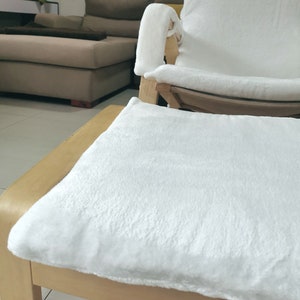 Baby Fleece Ikea Poang Chair Slip Cover: Arm & Head Padding - Etsy