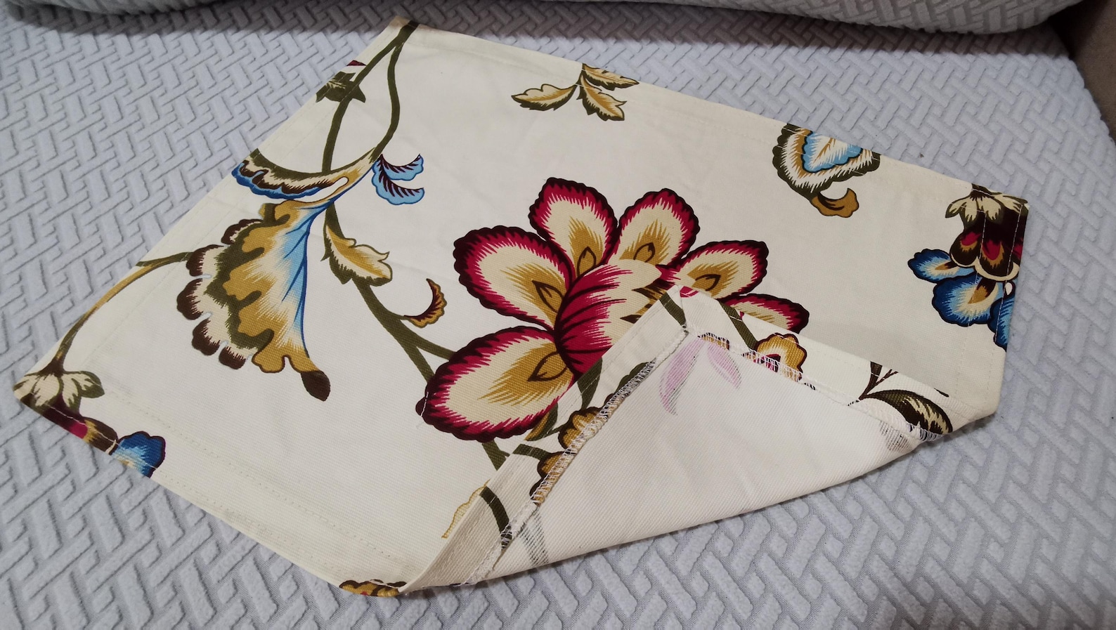 Floral Armrest Covers (set of 3) - Custom Size Sofa Protector - Etsy