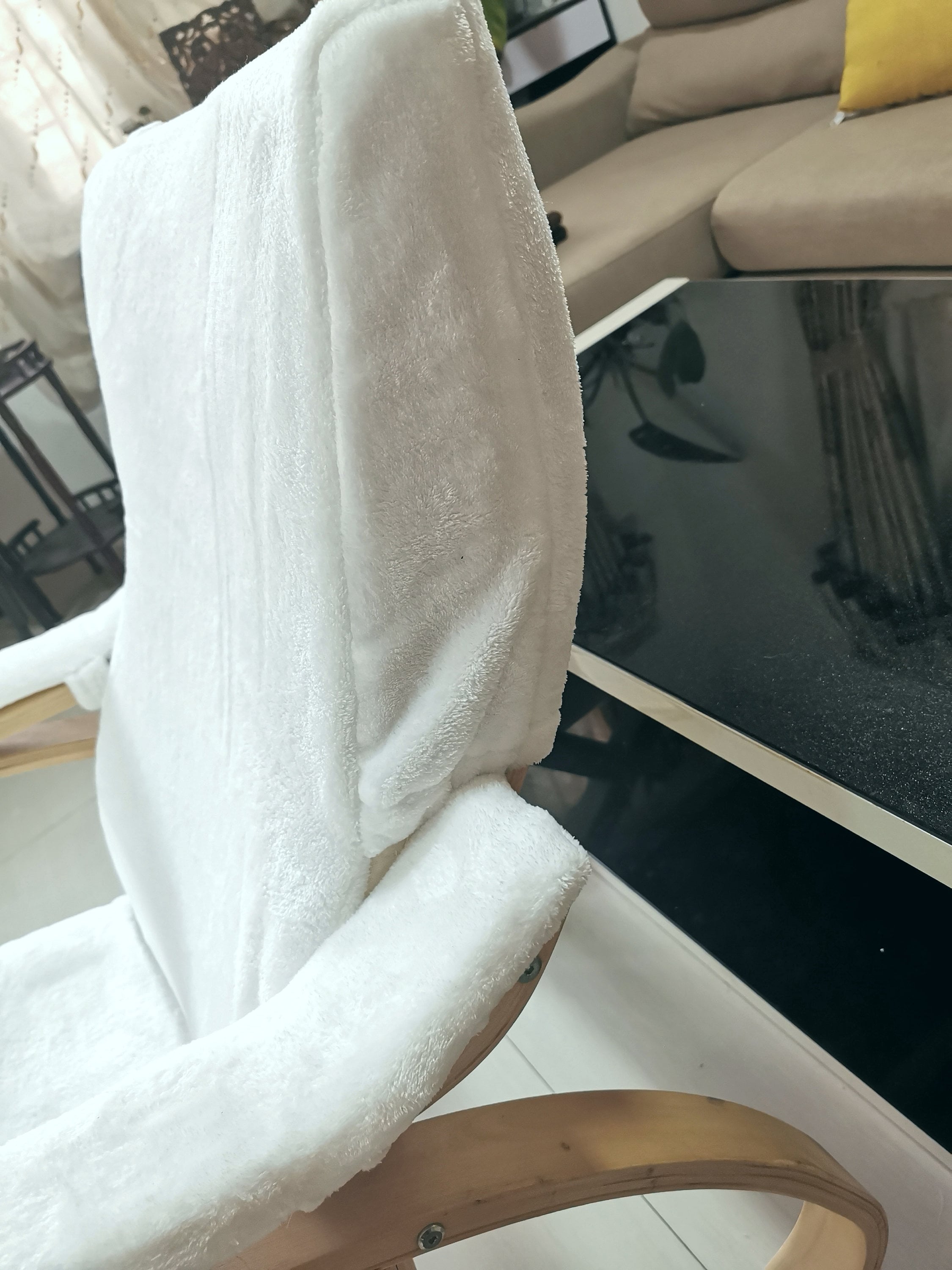 New Design Slip Cover Over Original Seat Pad for Ikea Poang Chair Arm ...