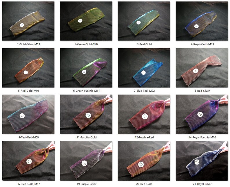 Fuschia Metallic Stretch Mesh Fabric – Iridescent Drape, Dance Costume ...