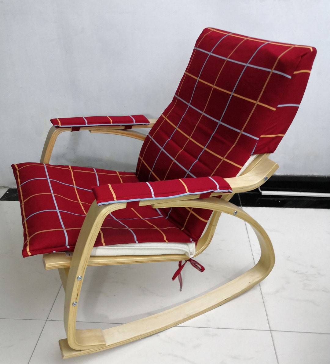 Cotton Canvas Slip Cover for Ikea Poang Chair: Head & Arm Padding - Etsy