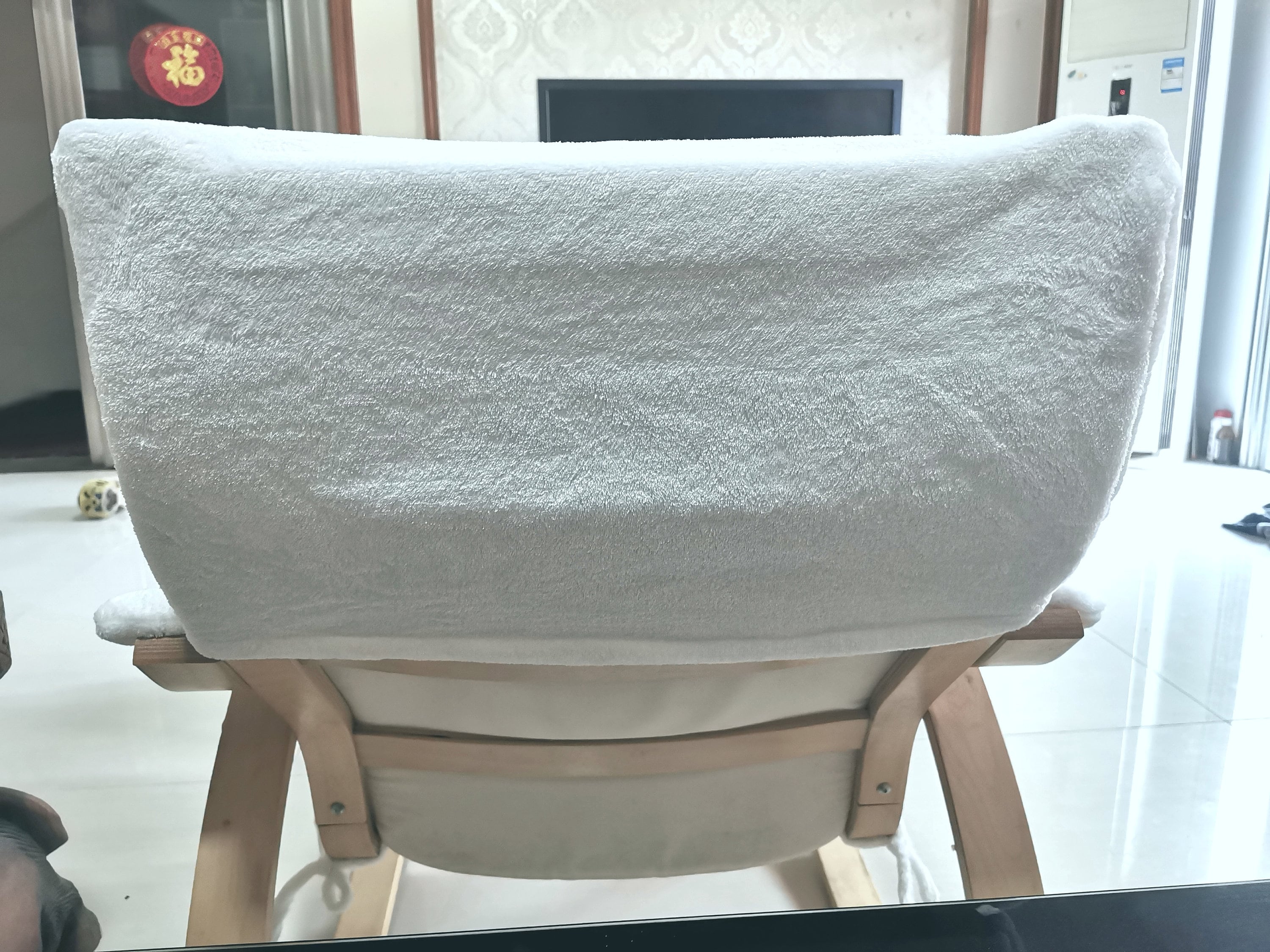 Baby Fleece Slip Cover for Ikea Poang Chair: Arm & Head Padding - Etsy