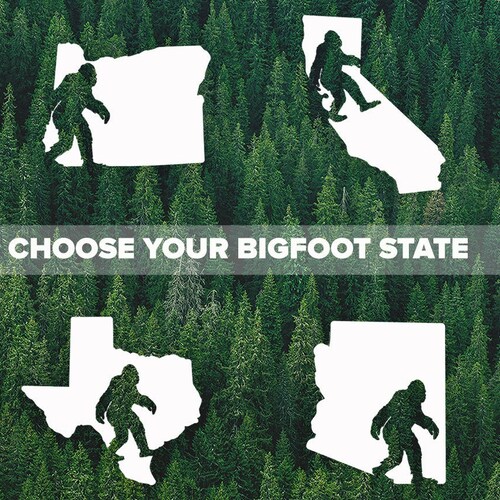 BIGFOOT Vinyl Decal Car Window Mirror Bumper Laptop Yeti - Etsy