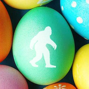 Bigfoot Sasquatch Easter Egg Decals Vinyl Sticker for Car, Truck, Jeep ...