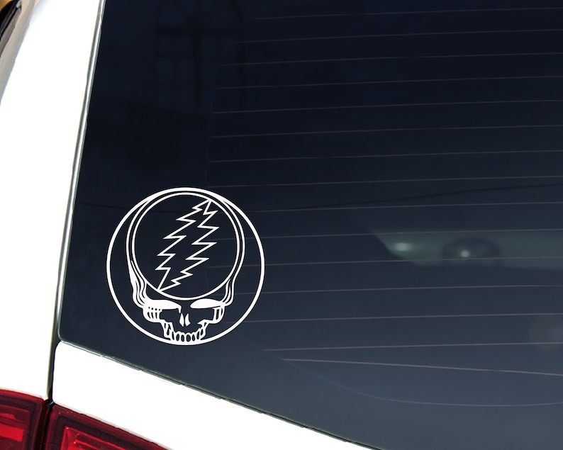 Grateful Dead Sticker Vinyl Decal Steal Your Face Sticker 13 - Etsy