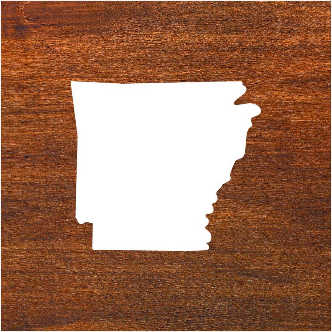 Arkansas State Solid Sticker Vinyl Decal - Etsy