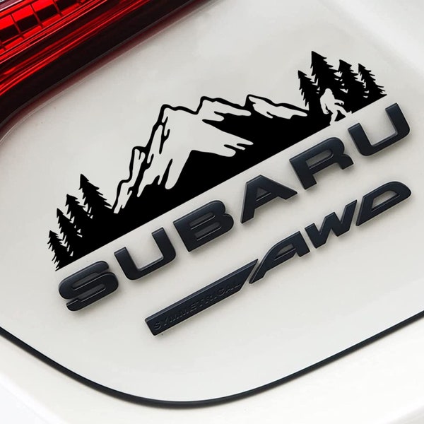 Bigfoot Subaru Emblems - Etsy UK