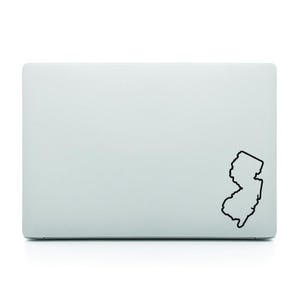 New Jersey Outline State NJ Sticker Decal Vinyl - Etsy