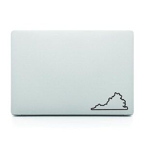 Virginia Outline State VA Sticker Decal Vinyl Car, Window, Mirror ...