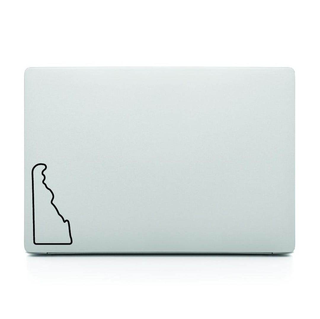 Delaware State Outline Sticker Decal Vinyl Car, Window, Mirror, Water ...