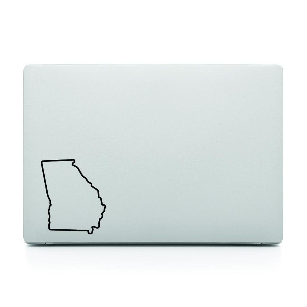 Georgia State Outline GA Sticker Decal Vinyl Car, Window, Mirror, Water ...