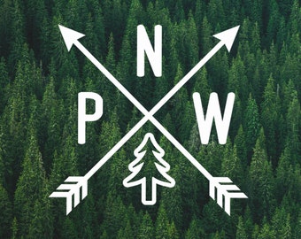 PNW Decal - Etsy