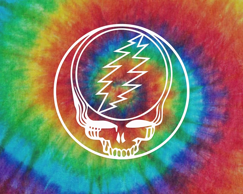 Grateful Dead Sticker Vinyl Decal Steal Your Face Sticker 13 - Etsy