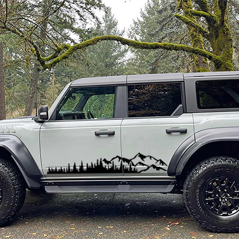 Jeep Mountain Decal - Etsy