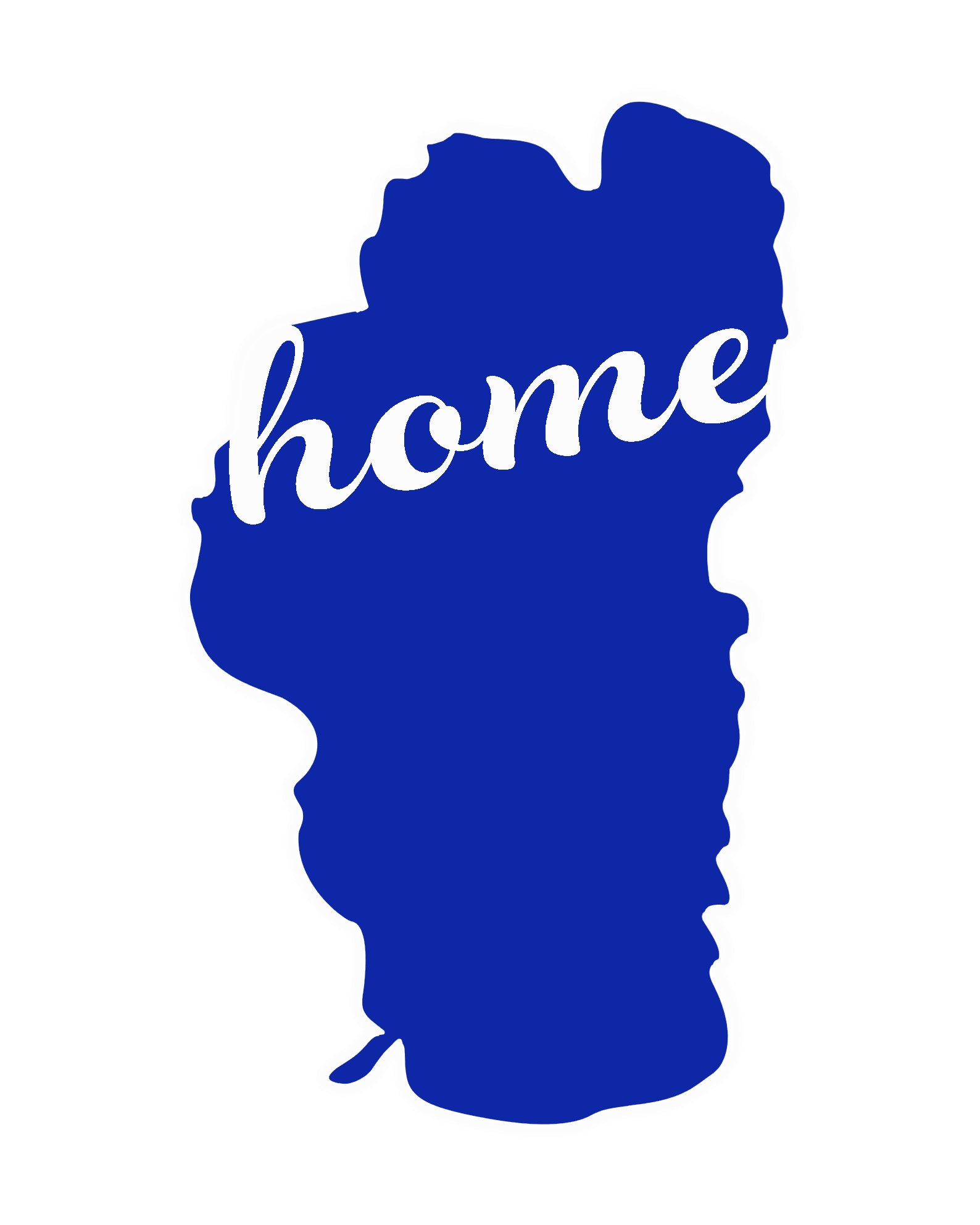 Lake Tahoe Sticker Tahoe Home Decal Tahoe Outline Tahoe - Etsy
