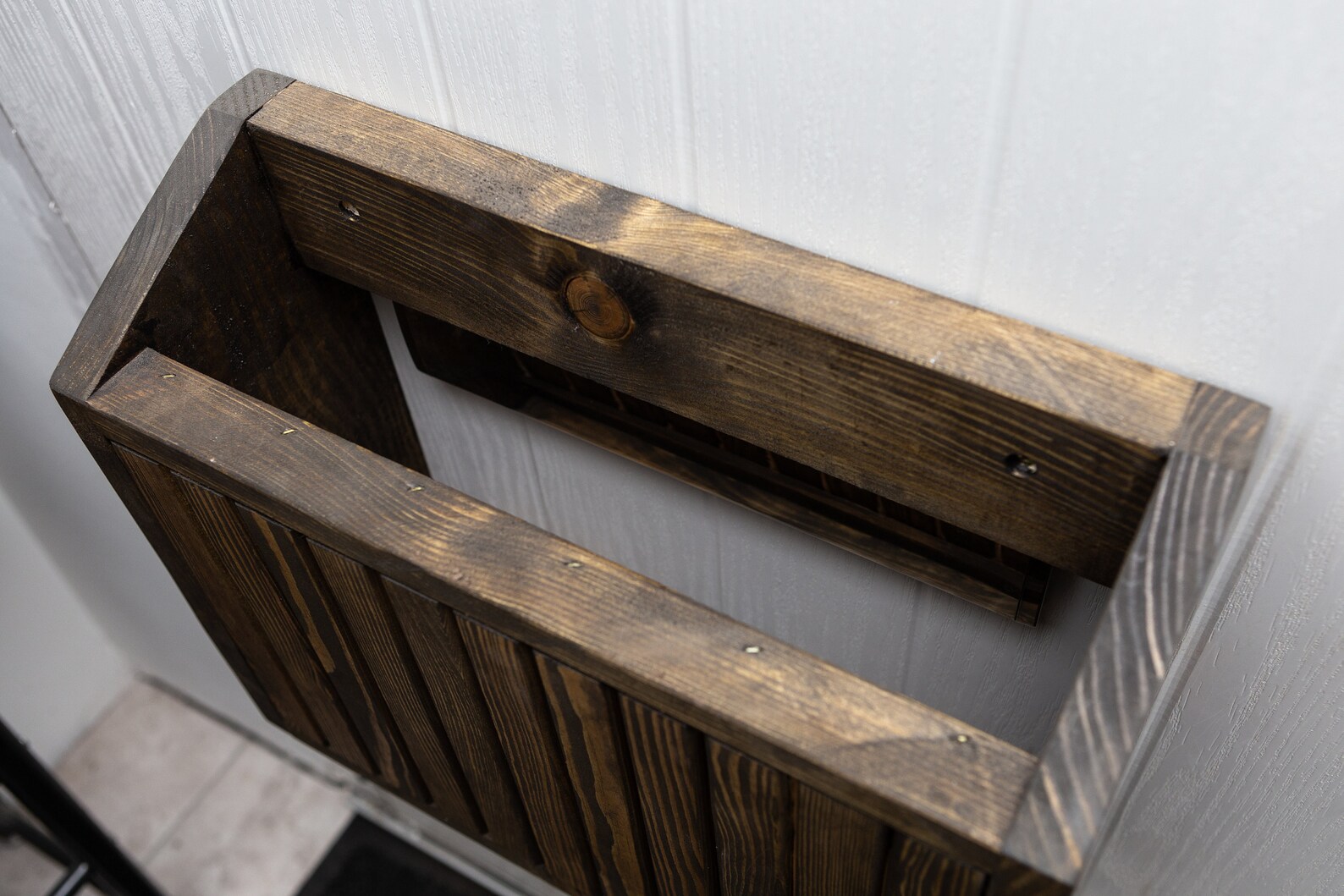 Wooden Letterbox Basket for Front Door / Pet Post Guard Cage / - Etsy UK