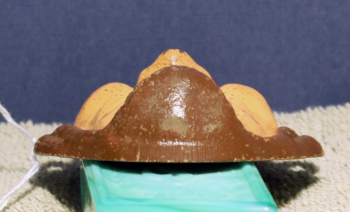 Vintage 1930s Wilton Hand Painted Cast Iron Four-eyed Woman Beer & Soda ...