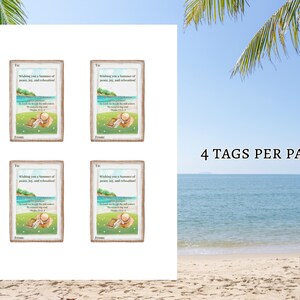 Christian Teacher Summer Tag, Printable End of School Year Favor Tags ...