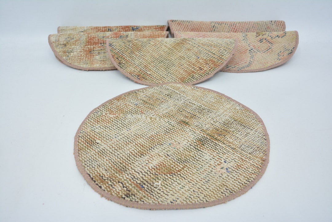 Hand Crafted Supla, Kilim Supla, Rustic Rug Supla, Set of Six, Gift ...