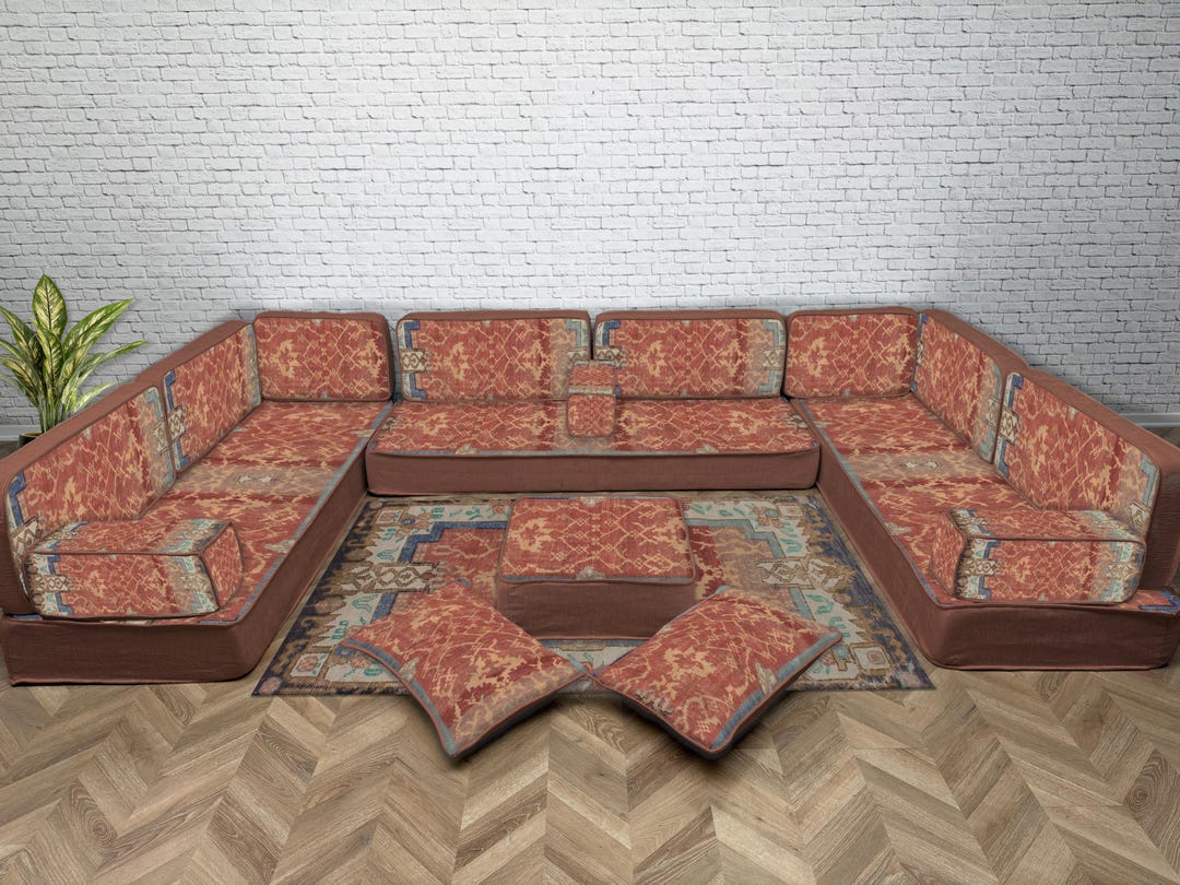Arabic Sofa Set, Floor Seating Sofa Set, Yoga Meditation Sofa Bed ...