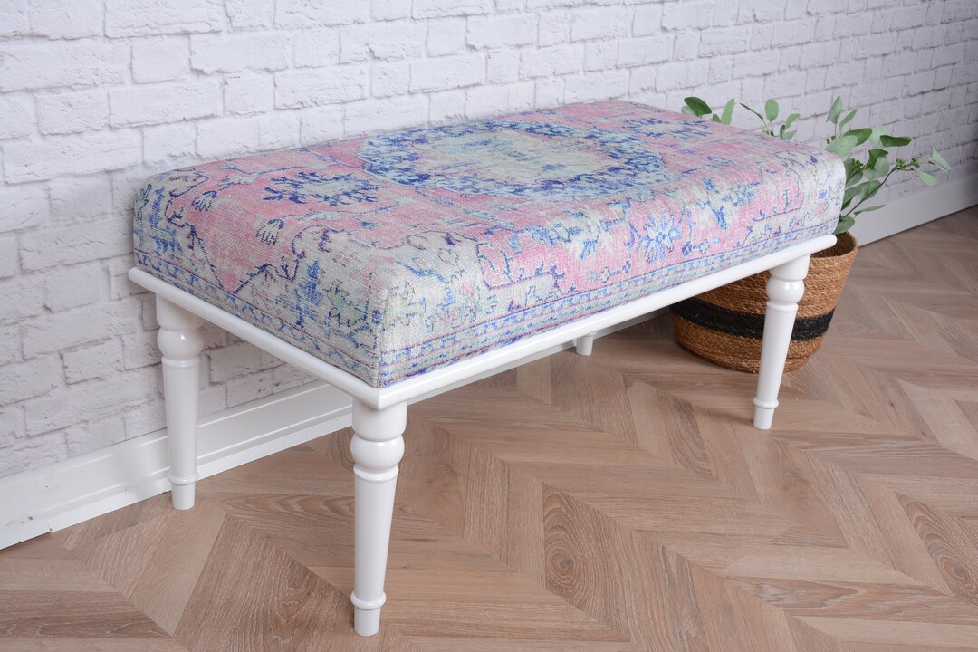 Piano Bench Hallway Bench Turkish Rug Bench Ottoman Bench - Etsy