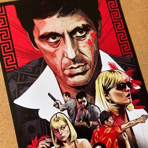 Tony Montana Digital A3 Print - Etsy
