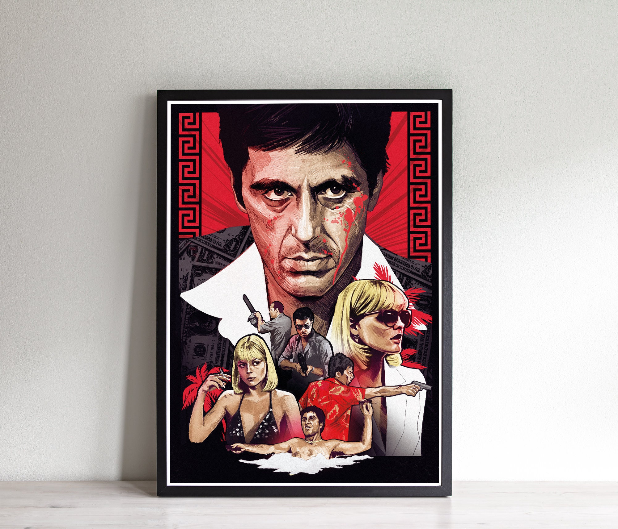 Tony Montana Digital A3 Print - Etsy