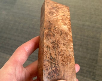 Stabilized Curly Maple Knife Handle Block - Etsy