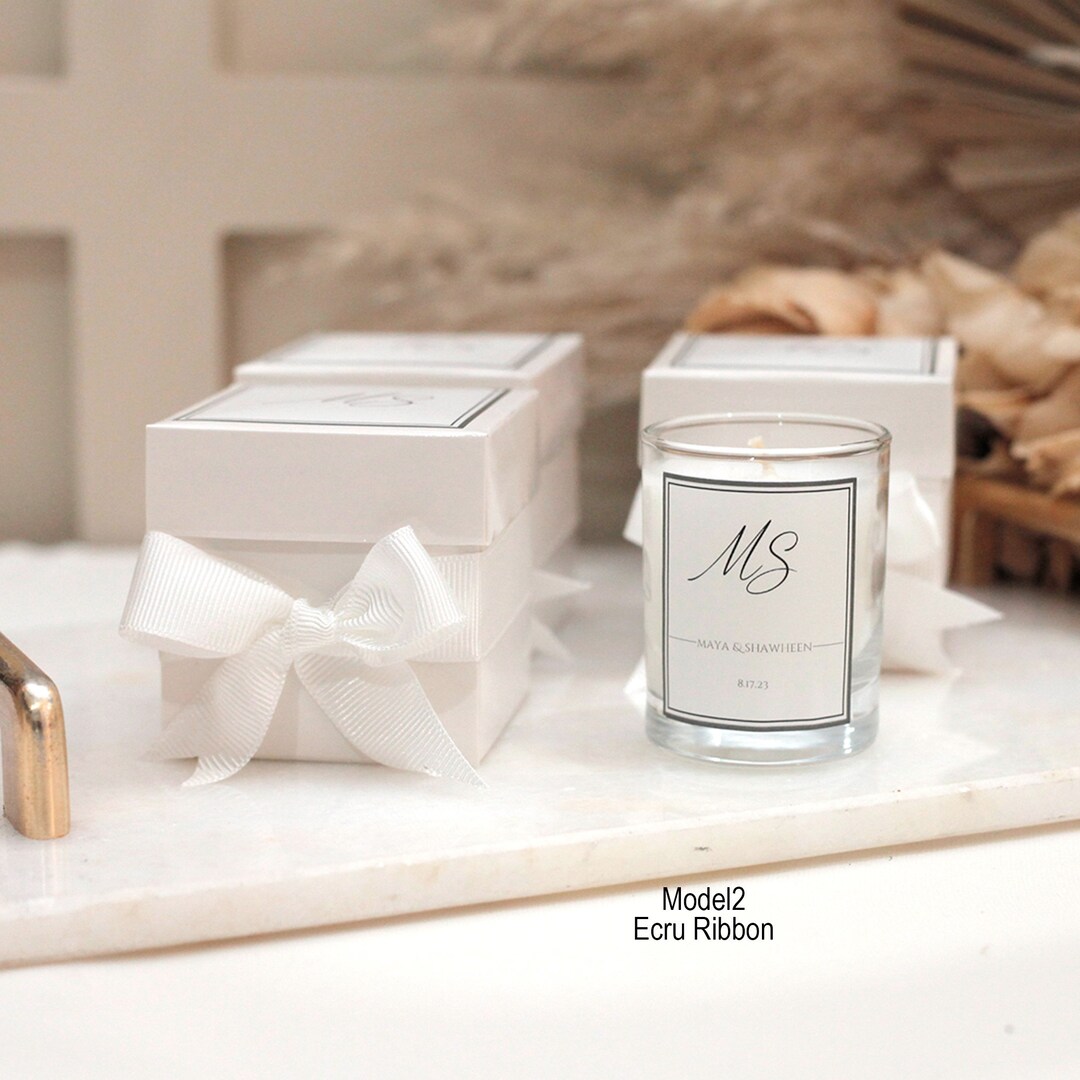 Custom Name Candle, Wedding Special Candle, Personalized Candle Gift ...