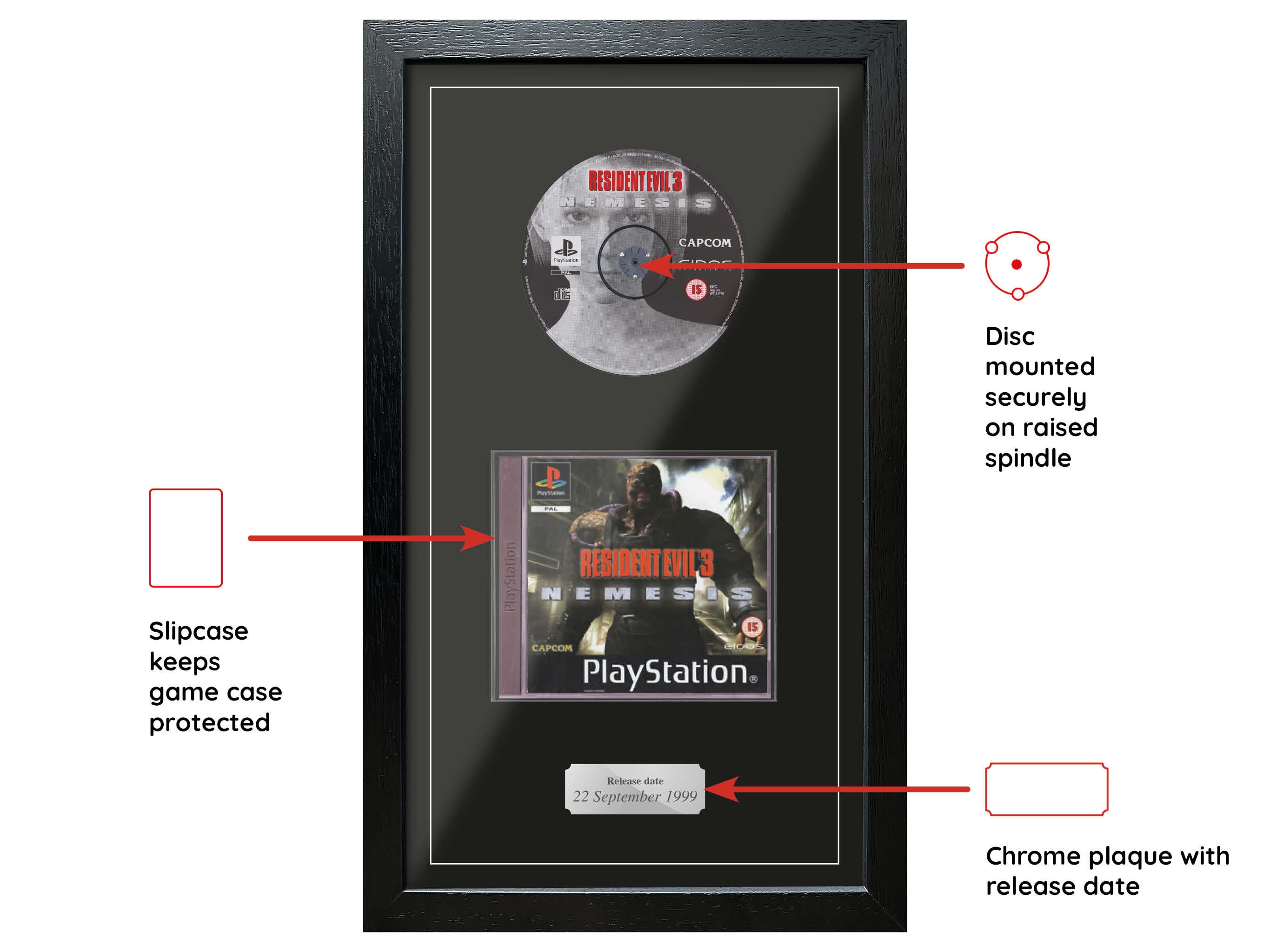 Resident Evil: Nemesis exhibition Range Framed Game - Etsy