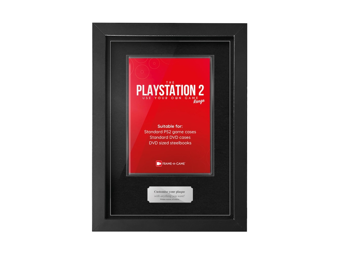 Use Your Own Game (PS2) Display Case Range Frame - Etsy