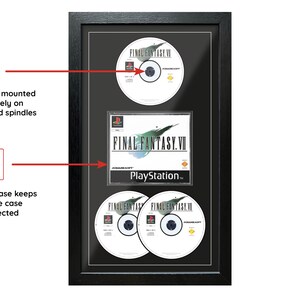 Final Fantasy VII (PS1) Exhibition Range Framed Game - Etsy