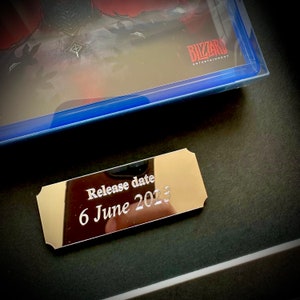 Resident Evil: Nemesis exhibition Range Framed Game - Etsy