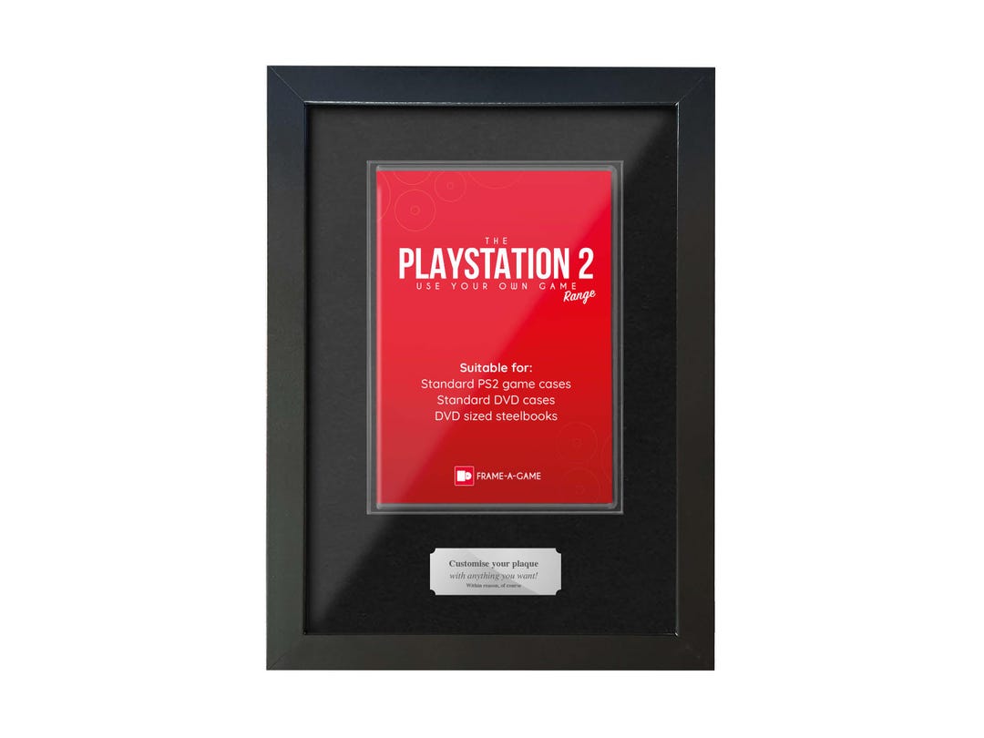 Use Your Own Game PS2 Display Case Range Frame - Etsy